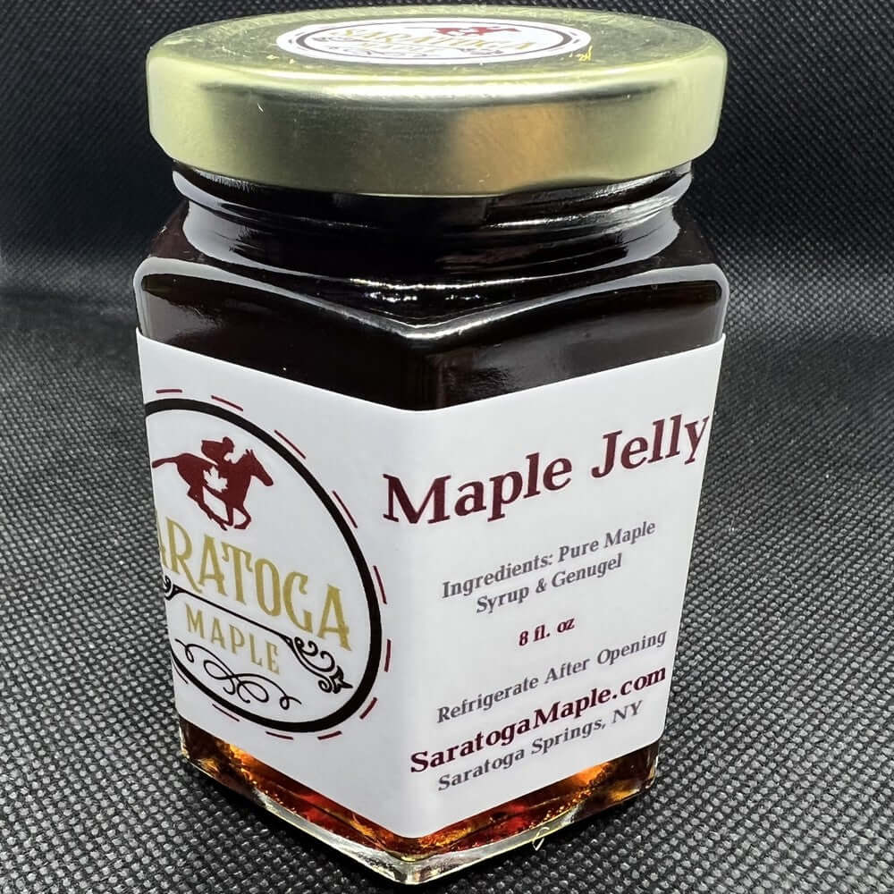 Maple Jelly - Made with Saratoga Maple Syrup -Saratoga Maple